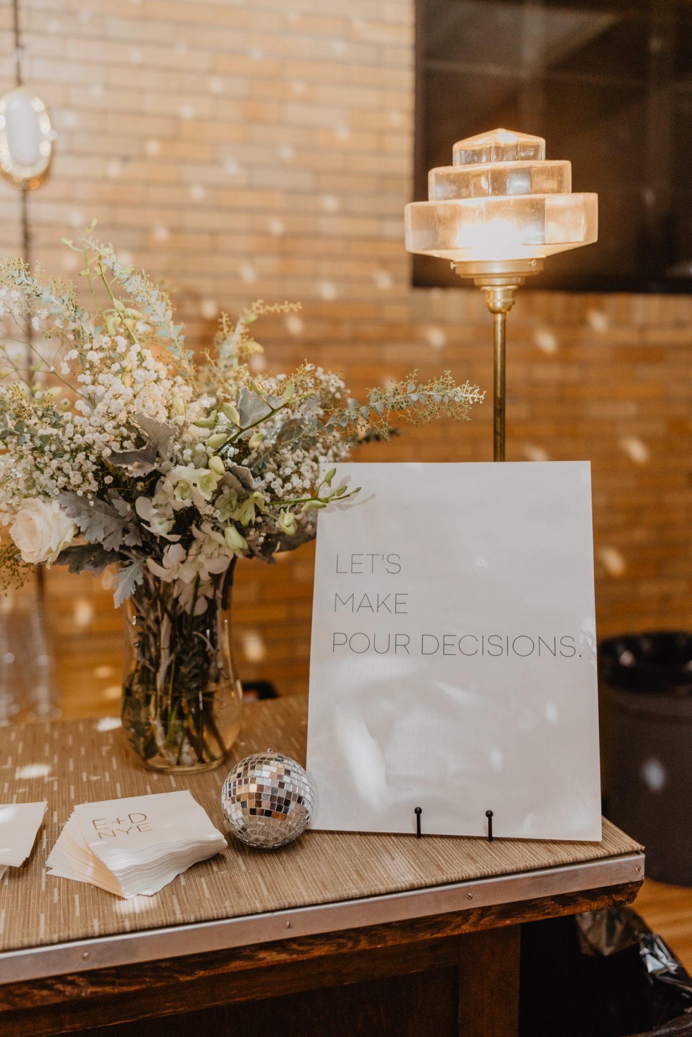 NYE Wedding Reception at Common House by Cayleigh Ely